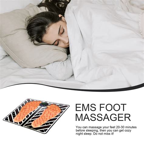 Foot Massager Massage Mat Pad Electric Feet Machine Stimulator
