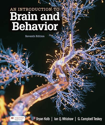 An Introduction To Brain And Behavior International Edition 7th Edition