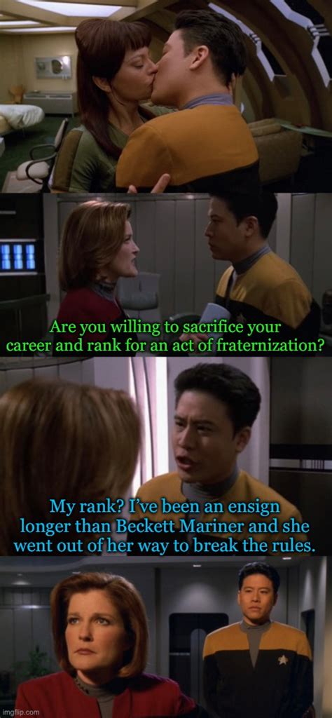 Forever Ensign Harry Kim Imgflip