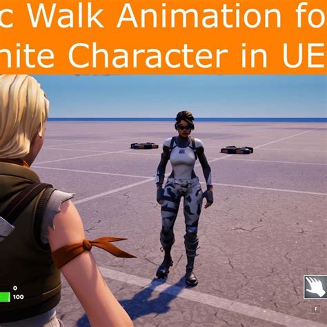 Basic Walk Animation For A Fortnite Character In UEFN Community Tutorial