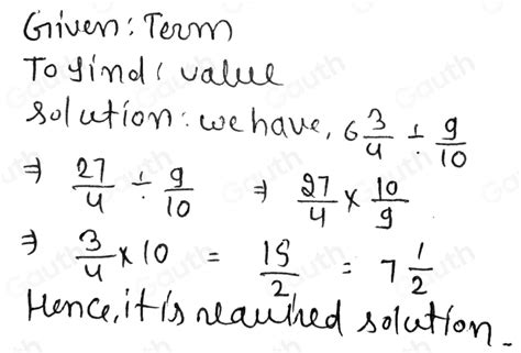 Solved Mcap Grade 6 7 Mathematics Practice Unit 1 Unit 1 Non