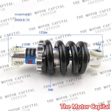 신제품 자전거 부품 자전거 충격 115mm X 2000lbs 흡수장치 스프링 충격 흡수기 자전거 부품 낙상 보호