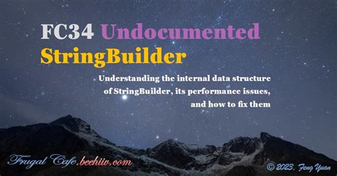 fc34 undocumented stringbuilder