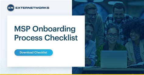 Msp Onboarding Process Checklist Externetworks Managed It Services Outsourced Noc