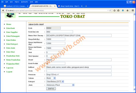 Skripsi Sistem Informasi Apotek