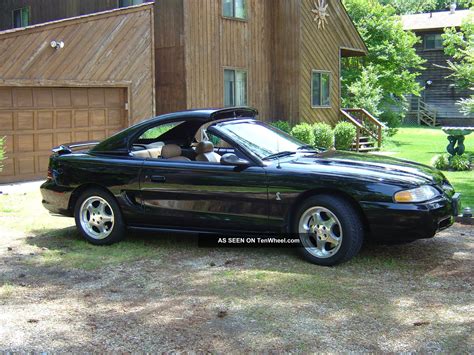 1995 Ford Mustang Cobra Convertible With Remove Able Hardtop 2 Door