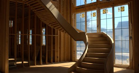 Curved Stairs Create A Stunning Focal Point For Your Home