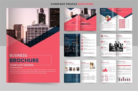 Premium Vector Company Profile Brochure Design Business Brochure Template Layout Design