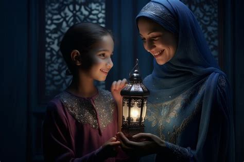 Premium Photo The Spirit Of Ramadan Mubarak