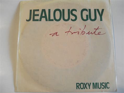 Roxy Music Jealous Guy 1981 Vinyl Discogs
