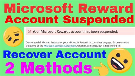 How To Recover Microsoft Rewards Account From Suspend Recover Microsoft Reward Account 2