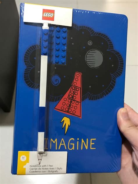 Lego Notebook With Pen Hobbies And Toys Toys And Games On Carousell