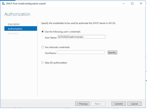 Setting Up DHCP Server
