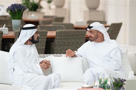Mohamed Bin Zayed Meets Mohammed Bin Rashid On Eid Al Fitr