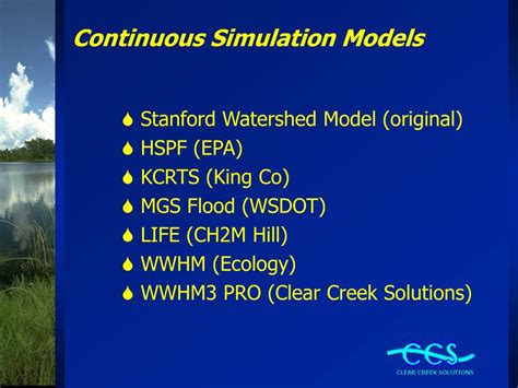 Ppt Hydrologic Computer Modeling Washington Hydrology Society March