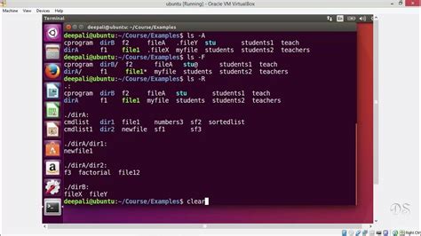 Linux Command Line Bash Shell Scripting Awk And Sed On Linux Listing Files And Directories