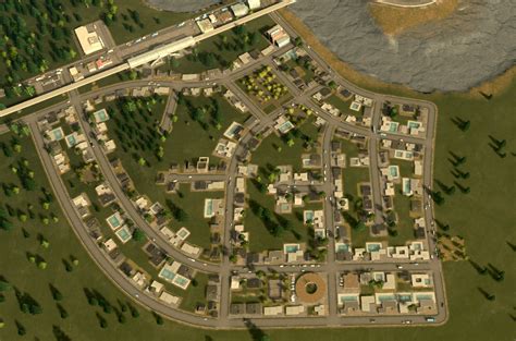 First Suburb I Ever Built That Wasnt Just A Big Grid Rcitiesskylines
