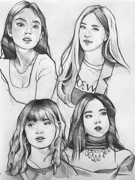 Discover More Than 129 Blackpink Sketch Best Ineteachers
