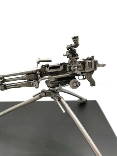 Gpmg Sf With Tripod Pewter Statue Fat Chimp Forces Wear And Ts