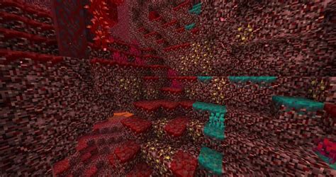 Old Netherrack On Nylium Nether Gold Ore Minecraft Texture Pack