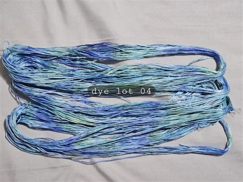 Hand Dyed Thread Woah Nessie Nessie Themed Embroidery Or Cross Stitch