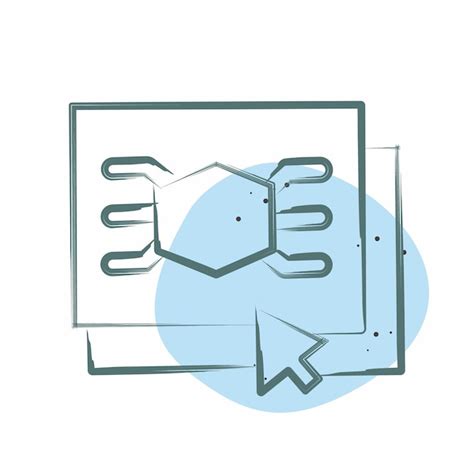 Premium Vector Icon Software Related To 3d Visualization Symbol Color Spot Style Simple Design