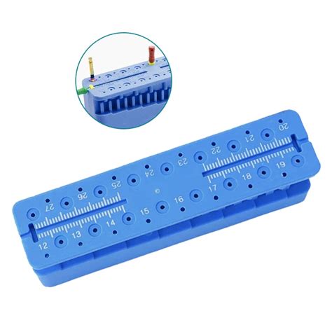 Measuring Block File Holder A Tool Used In Root Canal Therapy