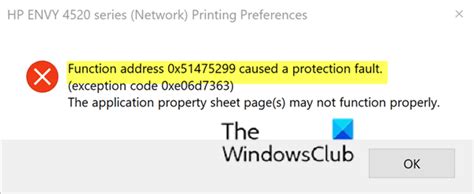 fix function address caused a protection fault printing error on