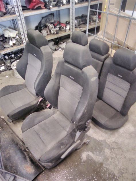 VW GOLF IV RECARO FOTEL FOTELE KANAPA KOMPLET Oficjalne Archiwum Allegro