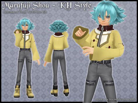 Mmdxkhxygogx Marufuji Shou Model Dl By Vulpesfelidaemmd On