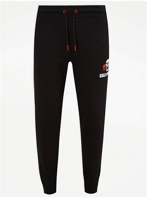 Call Of Duty Black Joggers Men George At Asda