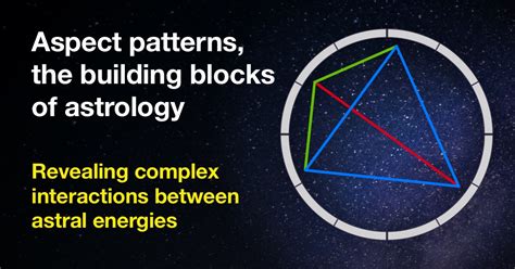 Aspect Patterns — The Building Blocks Of Astrological Charts