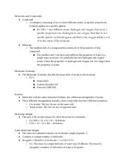 Understanding Molecules And Compounds A Comprehensive Overview
