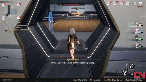 Honkai Star Rail Triple Authentication Door Unlock