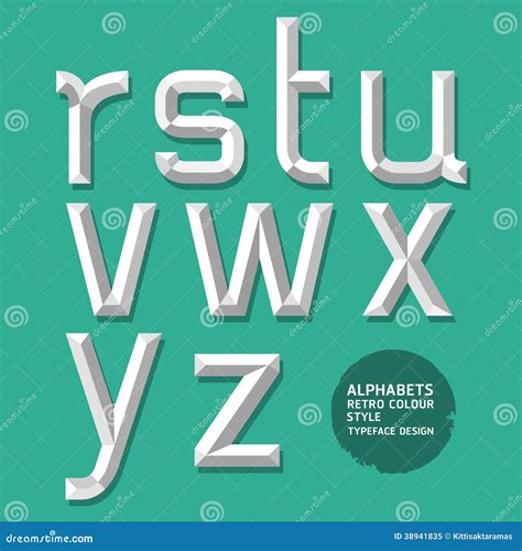 Alphabet Modern Typeface Design Monospace Font With Uppercase Text Symbols Or Numbers Latin