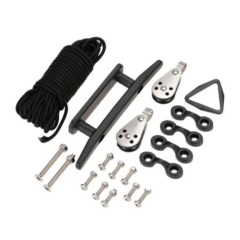 30ft Rope 8pcs Short Screws 2 Large Nuts Kayak Accessories Kayak Canoe