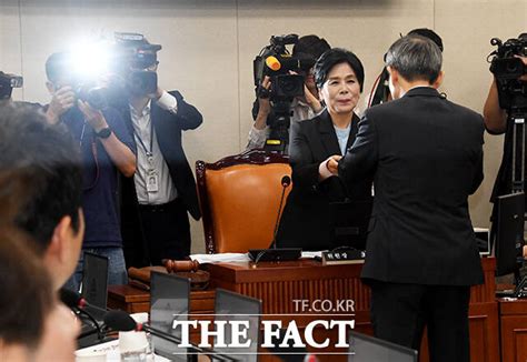 국민의힘 상임위 보이콧 종료완전체로 시작한 과방위 전체회의 Tf사진관 포토 기사 더팩트