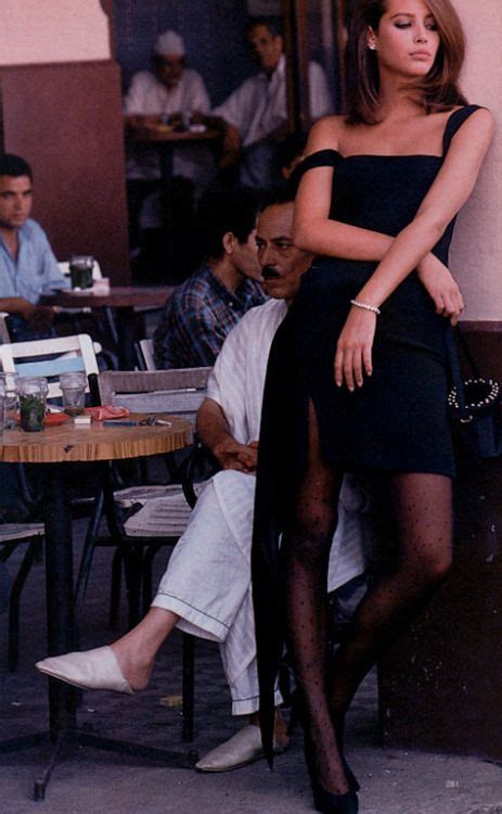 The Gloss Menagerie Ca 80s 90s Christy Turlington Timeless Fashion