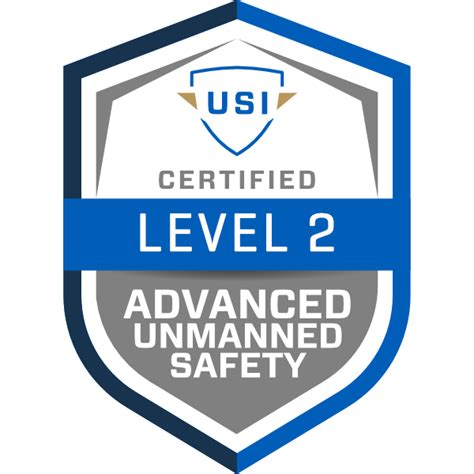 Advanced Unmanned Safety Certification Level Credly