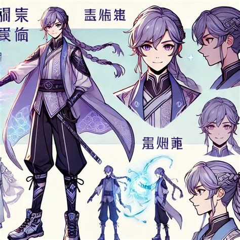 Female Protagonist Design Sheet Anime Character Design Anime