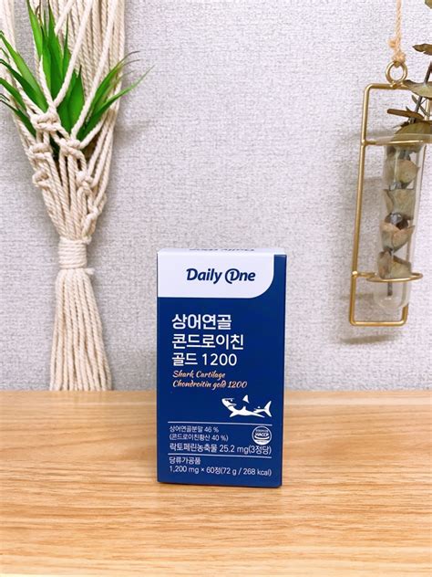 데일리원 상어연골 콘드로이친 골드 콘드로이친추천 네이버 블로그