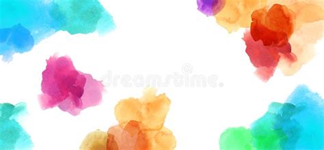 五颜六色的多斑点的水彩例证绘画背景 库存例证 插画 包括有 设计 艺术性 吹动 飞溅 靠山 墨水 73456996