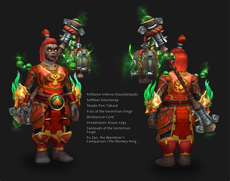U Accomplished Fan 926 Requested Some Dwarf Monk Ideas R Transmogrification