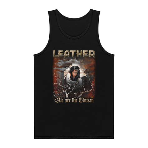 Leather Leone Glory Black Tank - VISION MERCH