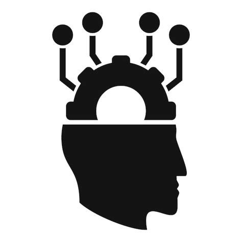 Premium Vector Gear System Memory Icon Simple Vector Care Lost