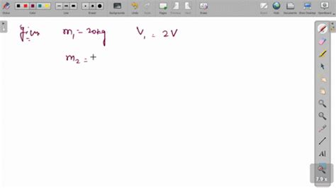 SOLVED A Body Of Mass Kg Is Moving With A Velocity Of V And Another Body Of Mass Kg Is