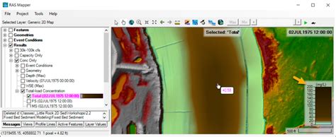 Fixed Bed 2d Sediment Modeling