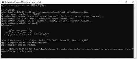 Spark — Windows环境安装 — Spark Examples