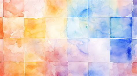 손수 수채화 타일 텍스처 세라믹 타일 타일 배경 손으로 그린 배경 일러스트 및 사진 무료 다운로드 Pngtree