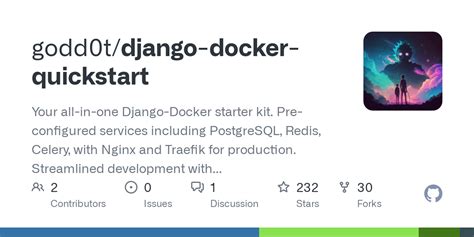 django docker quickstart env example at main · godd0t django docker